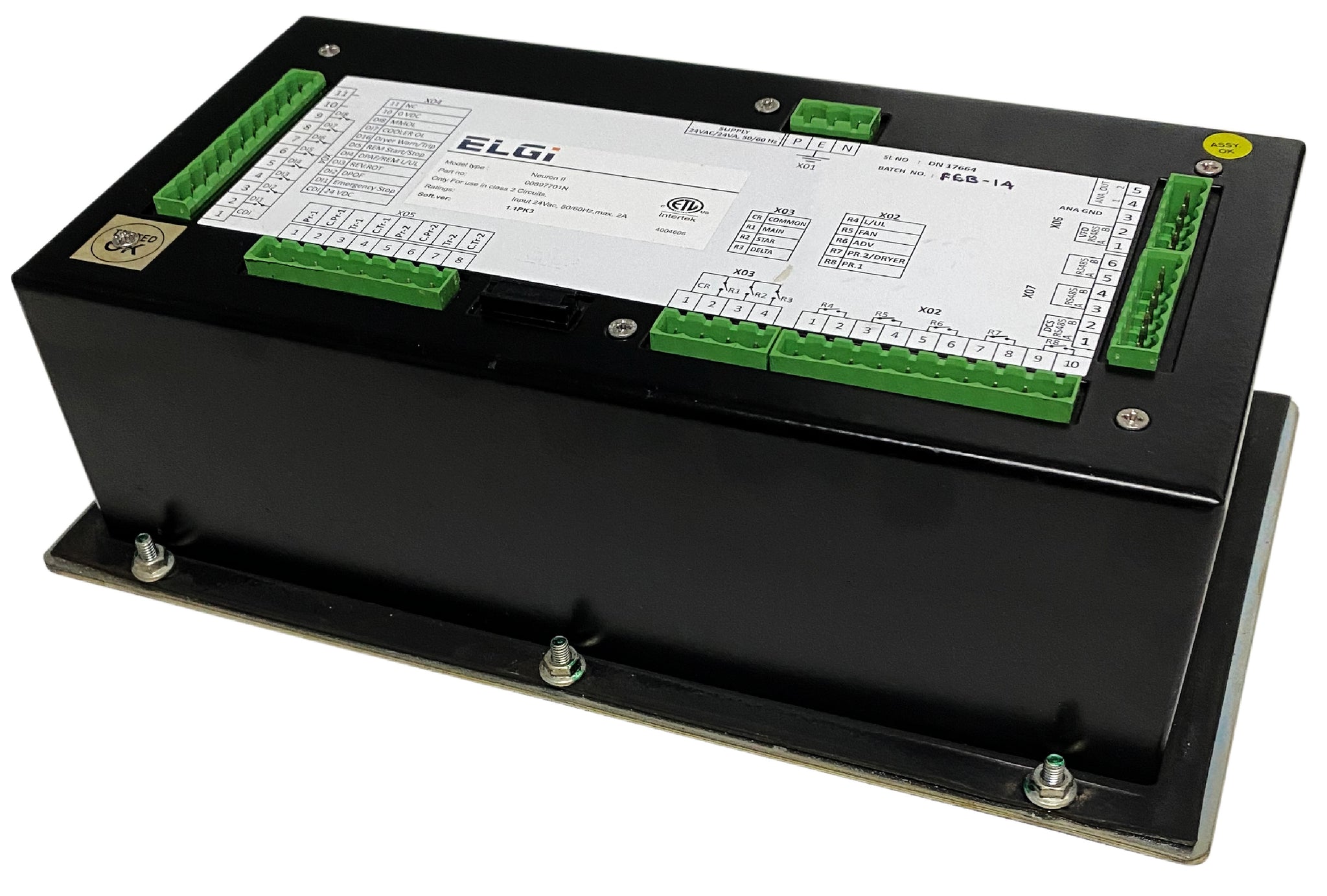 ELGI NEURON II 00897701N COMPRESSOR CONTROLLER - MEI International